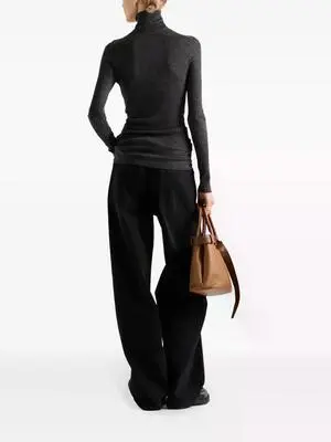 Prada Wool Turtleneck Sweater - Grey