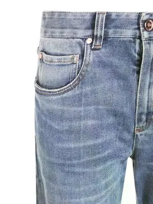 Brunello Cucinelli Pressed-crease Jeans