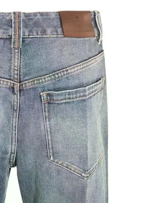 Brunello Cucinelli Pressed-crease Jeans