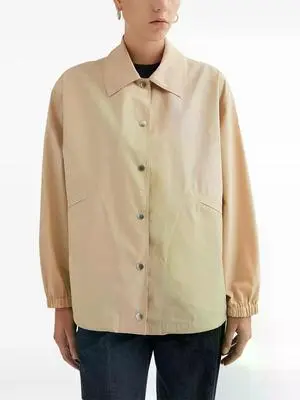 JIL SANDER Logo-print Jacket - Neutrals