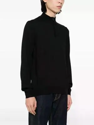 BOSS Half-zip Knitted Jumper