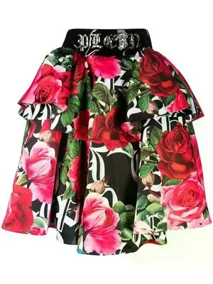 Philipp Plein Embroidered Skirts