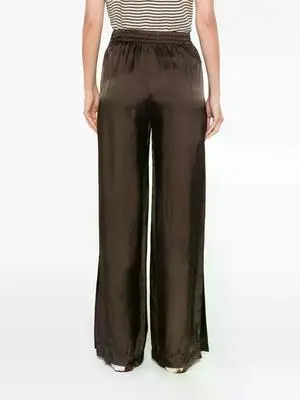 Aspesi Satin Trousers - Brown