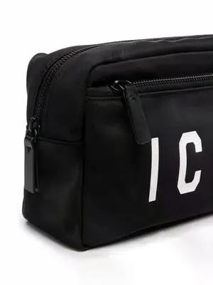 Dsquared2 Logo-print Zipped Wash Bag