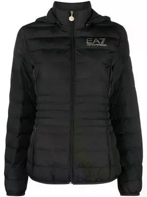 Ea7 Logo Jackets For Women