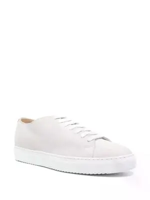 DOUCAL'S Suede Lace-up Sneakers - Grey