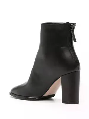 LE SILLA Elsa 85mm Leather Ankle Boots