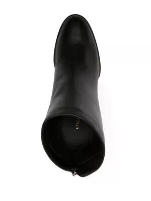 LE SILLA Elsa 85mm Leather Ankle Boots