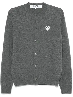Play Comme Des Garcon Cuffed Cardigans For Men