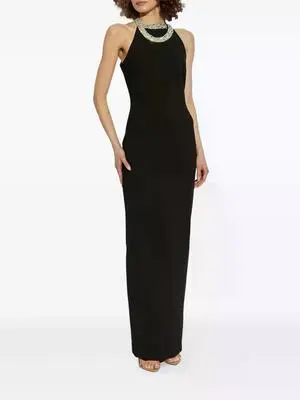 Balmain Crystal-embellished Maxi Dress