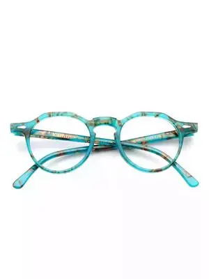 KADOR Justin Round-frame Glasses - Blue