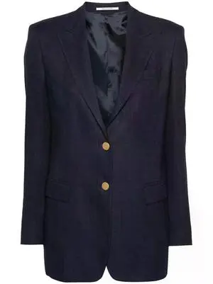 Tagliatore Single-breasted Jacquard Blazer