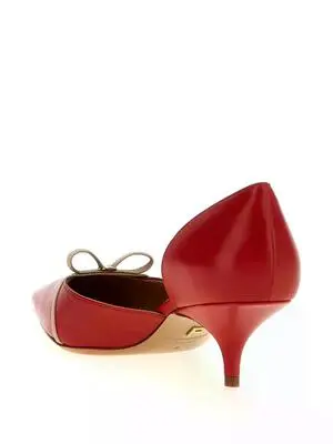 FERRAGAMO 40mm Gyoia Pumps - Red