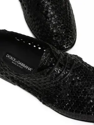 Dolce & Gabbana Leather Derby Shoes