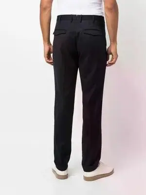 PT TORINO Low-rise Tapered Tailored Trousers