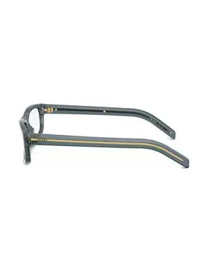 Prada Logo-printed Rectangle Frame Glasses