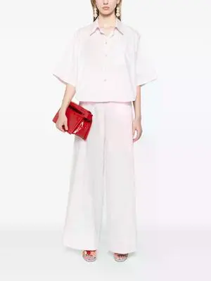 FORTE_FORTE Poplin Trousers