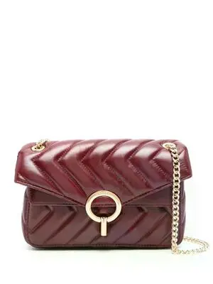 Sandro Yza Quilted Leather Shoulder Bag