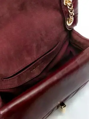 Sandro Yza Quilted Leather Shoulder Bag