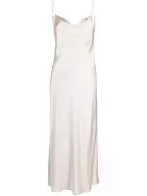 Dorothee Schumacher Silk Midi Dress - Neutrals