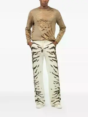Roberto Cavalli Zebra-print Sweatshirt