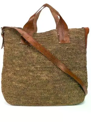 IBELIV Woven Top-handle Tote
