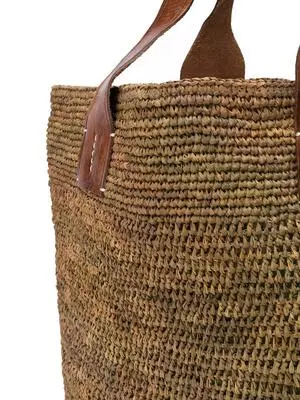 IBELIV Woven Top-handle Tote