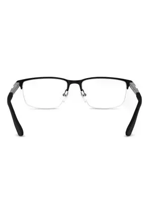 Emporio Armani Square-frame Glasses - Black