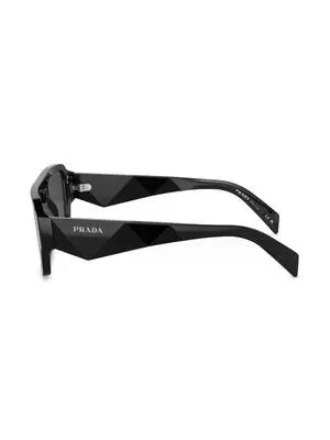 Prada Logo-engraved Square-frame Sunglasses