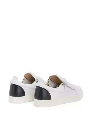 GIUSEPPE ZANOTTI Frankie Double-zip Low-top Sneakers