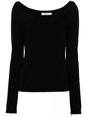Dorothee Schumacher Structured V-neck Top