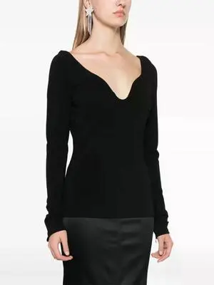 Dorothee Schumacher Structured V-neck Top