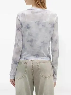 TOUT A COUP Tie-dye Print T-shirt