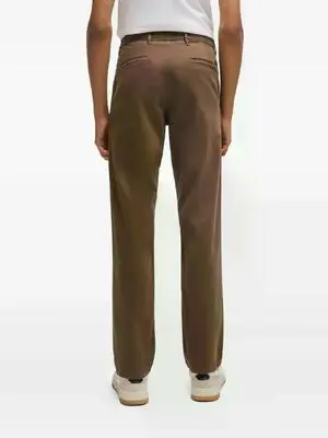 BOSS Logo-patch Chino Trousers