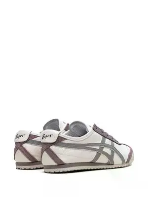 Onitsuka Tiger Mexico 66 Leather Lace-up Sneakers - Neutrals