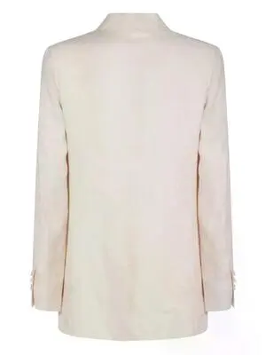 Montedoro Linen Double-breasted Blazer