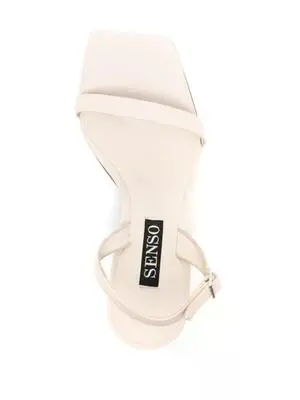 Senso Helena Leather Sandals - Neutrals
