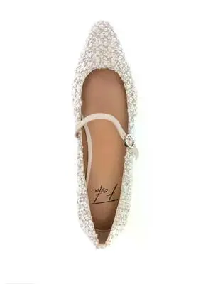 Roberto Festa Icaro Ballet Flat - Neutrals