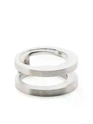 Tom Wood Cut-out Sterling Ring - Silver