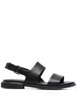 Camper Edy Slingback Leather Sandals - Black