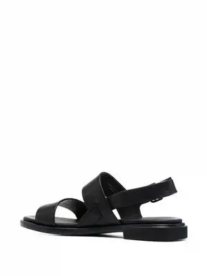 Camper Edy Slingback Leather Sandals - Black
