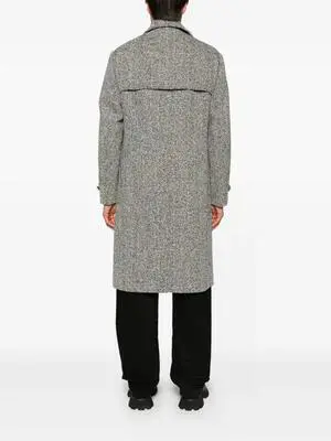 Brunello Cucinelli Herringbone-pattern Double-breasted Coat