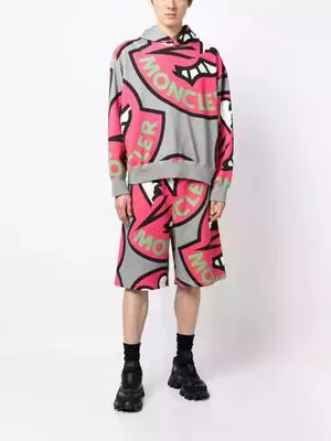 Moncler Logo-print Shorts