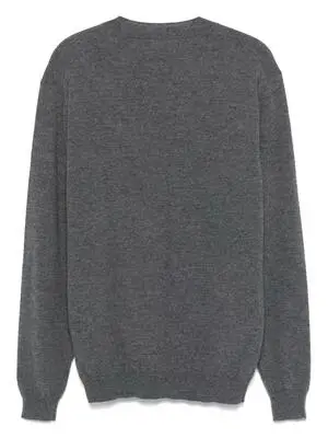 MORDECAI Intarsia-knit Logo Sweater