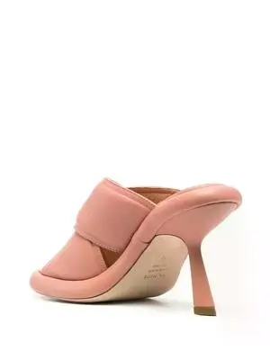 VIC MATIE Crossover-strap High Heel Sandals - Pink