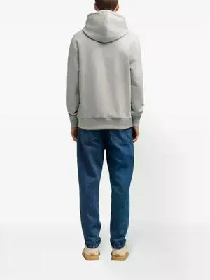 AMI Paris Logo Print Cotton Hoodie