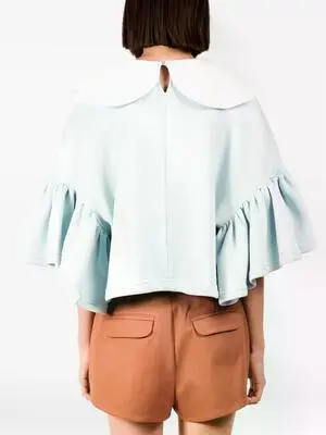 IOANA CIOLACU Orchid Blouse - Blue