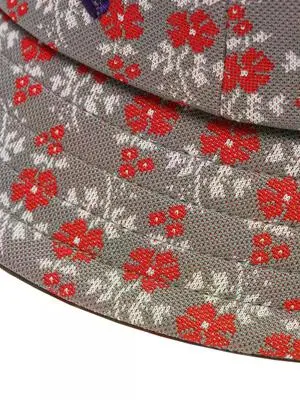 Needles Logo-embroidered Floral Bucket Hat