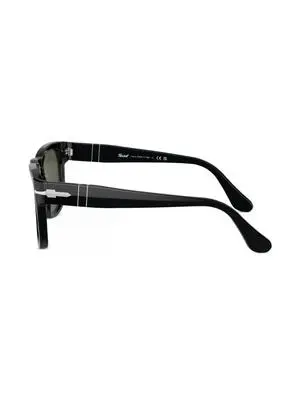 Persol Elio Round-frame Sunglasses - Black