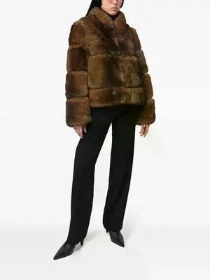 Apparis Sai Faux-fur Jacket - Brown